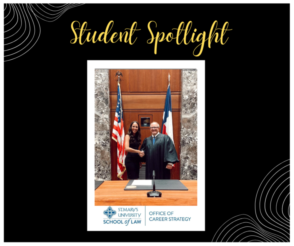 Jamie Weber - St. Mary's Law